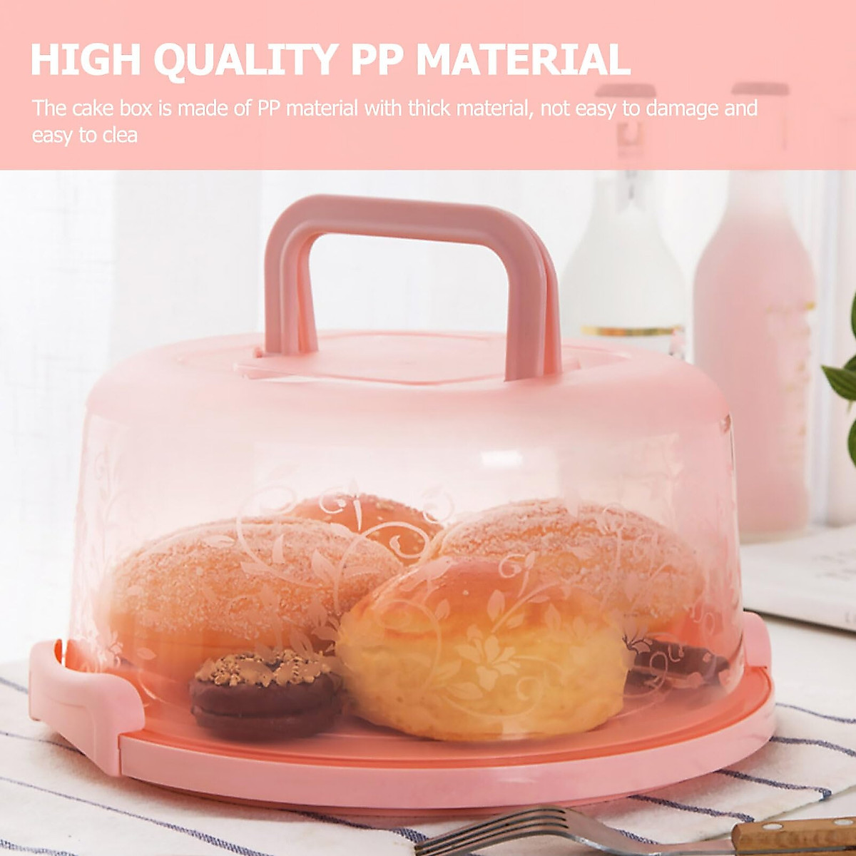 Luxshiny Cake Box Travel Foldable Pp
