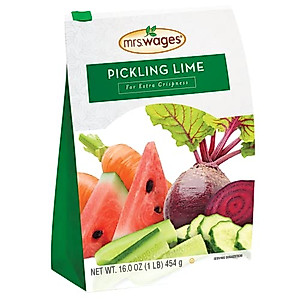 Mrs. Wages Pickling Lime (1-Pound Resealable Bag), Green