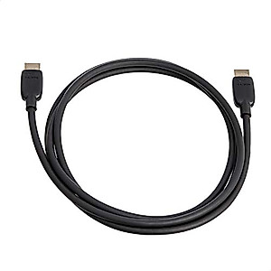 Amazon Basics High-Speed HDMI Cable (48Gbps, 8K/60Hz ) - 6FT, Black - Compatible with Roku TV/PS5/HDTV/Blu-ray