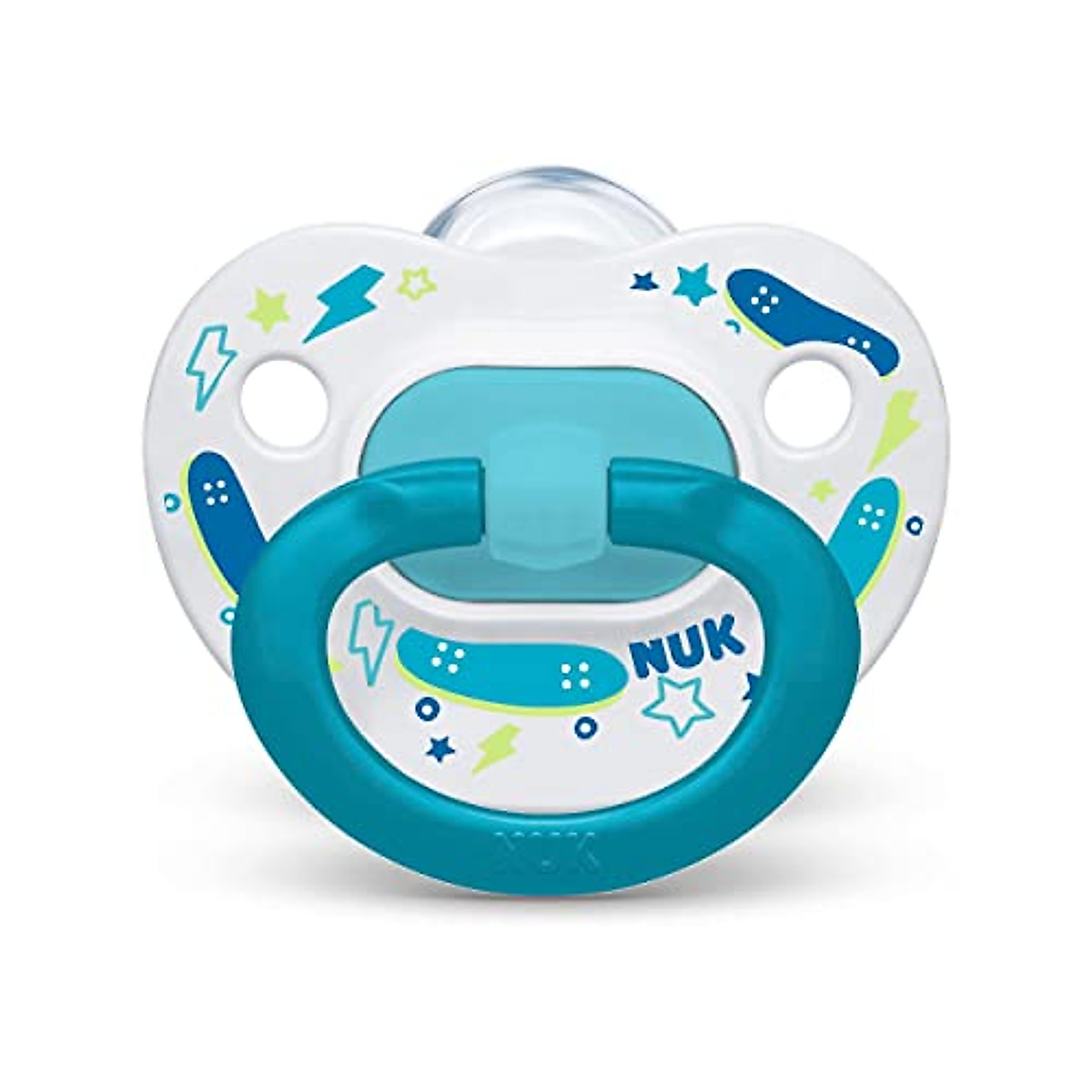NUK Orthodontic Pacifier Value Pack, Boy, 6-18 Months, 3-Pack