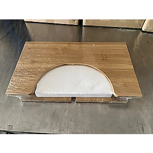 Mateda Bamboo Toilet Stool for Bathroom, Foldable Poop Stool for Adults