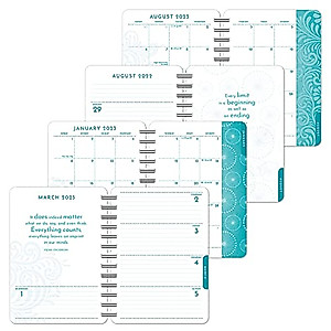 A Year of Mindful Living 2022 - 2023 On-the-Go Weekly Planner: 17-Month Calendar with Pocket (Aug 2022 - Dec 2023, 5" x 7" closed)