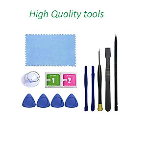 for iPad 8 2020 8th Generation Screen Replacement Digitizer 10.2" A2270 A2428 A2429 A2430 Touch Glass Assembly Includes Home Button+PreInstalled Adhesive+Toolkit,White