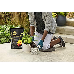 Miracle-Gro Performance Organics All Purpose Container Mix, 6 qt. - Organic, All Natural Plant Soil - Feed for up to 3 Months - All-Purpose Formula for Vegetables, Flowers and Herbs, 2-Pack