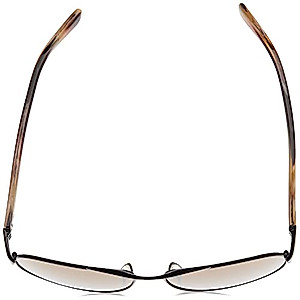 Oakley Women's OO4108 Tie Breaker Pilot Sunglasses, Polished Black/Prizm Tungsten, 56 mm