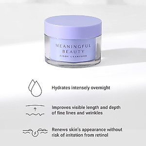 Meaningful Beauty AGE RECOVERY NIGHT CRÈME WITH MELON EXTRACT & RETINOL, 1 Oz