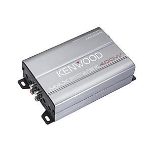 Kenwood KAC-M1814 4-Channel Compact Bridgeable Marine/Motorsports 400W Max Power Digital Amplifier