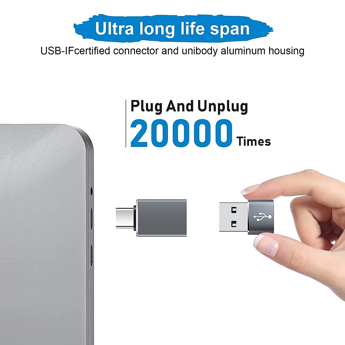 4 PC USB C to USB Adapter/USB-C to USB-A,USB to USB C Adapter/USB A to USB C Connect USB Adapter and Type C or Power Cable Converter for Samsung A13 A53 S23 A14 A11 A12 A21 A51 A71 A32