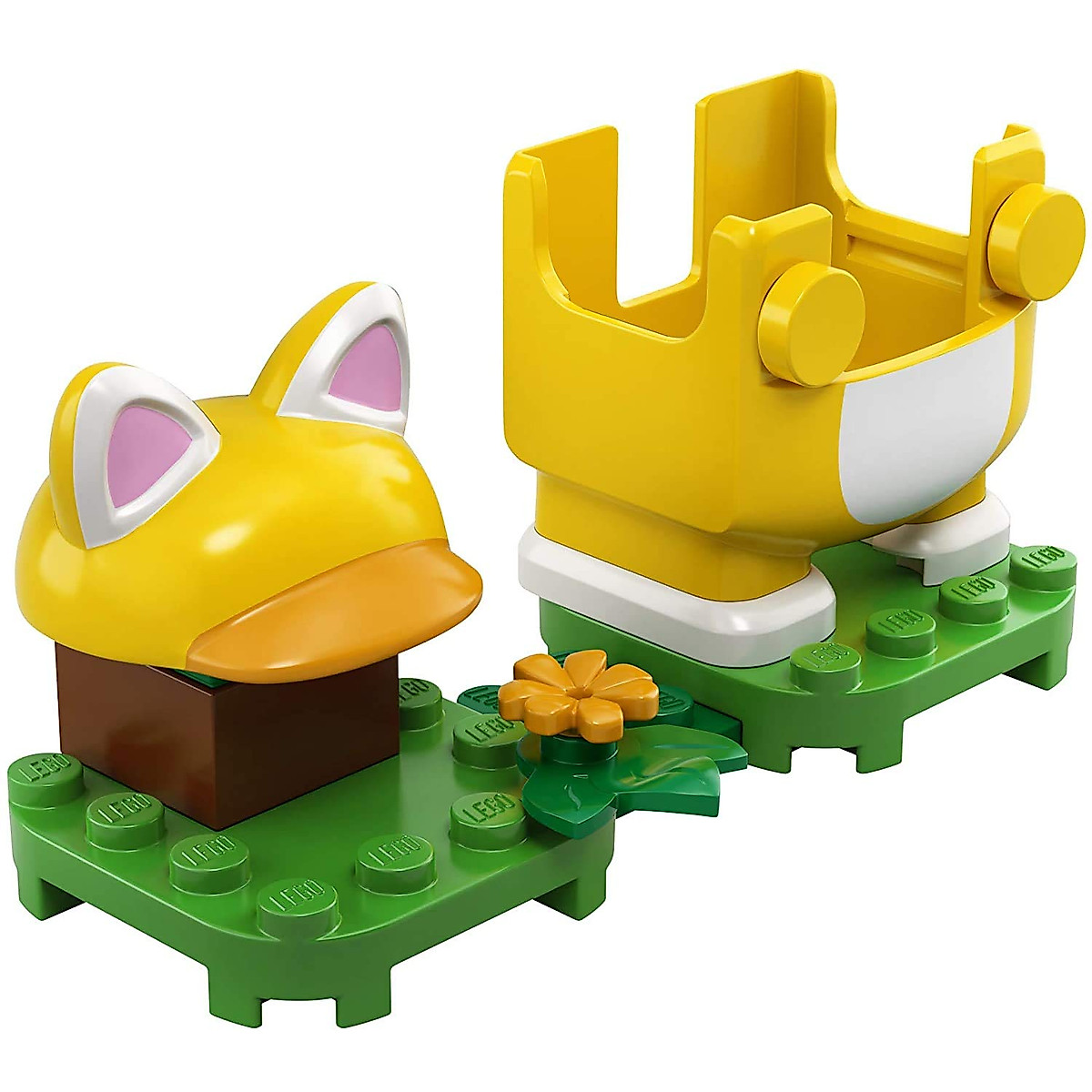 LEGO Super Mario Cat Mario Power-Up Pack 71372 Building Kit, Cool Toy for Kids to Power Up The Mario Figure in The Adventures with Mario Starter Course (71360) Playset (11 Pieces)