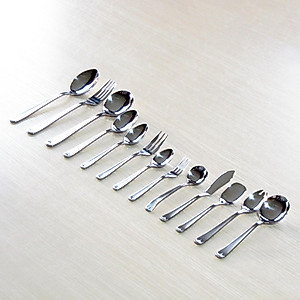 Nagao Old English Large Tea Spoon, 5.7 inches (14.7 cm), 18-0 Stainless Steel, Made in Japan