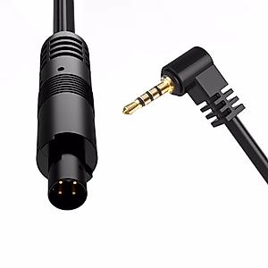 4 Pin Dash Cam Cable,29.5 Ft 4 Pin to 2.5mm Male Back Up Camera Cable,Dash Cam Reverse Camera Mirror Camera Cable with Trigger Cable,Fit for Pickup Truck Trailer SUV RV