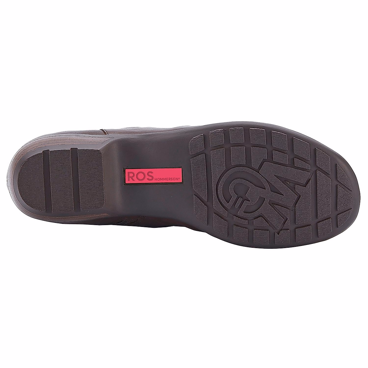 Ros Hommerson Women's ESME Round toe Supportive Ankle Boot Brown Leather 6 US Wide (D)