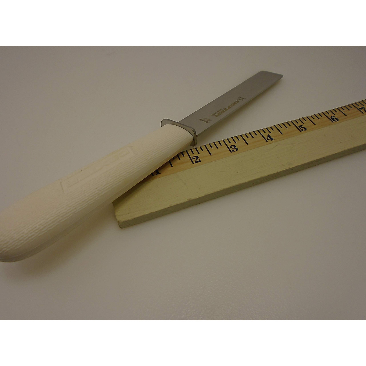 Dexter Set (2) Square Tips 5in Veg Produce Prep Knives Finger Guards Factory Second