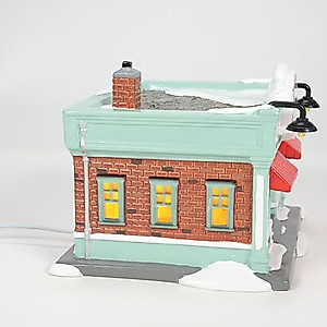 Department 56 Snow Village National Lampoon's Christmas Vaction Jelly of The Month Club Lit Building, 5.12 Inch, Multicolor