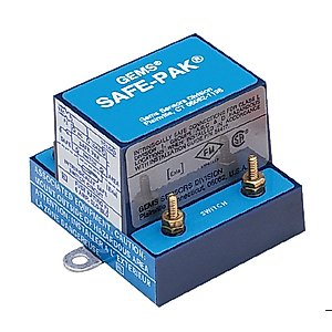 Gems Sensors 25872 Intrinsically Safe-Pak Relay, 100 to 135 VAC Voltage, 5A Current