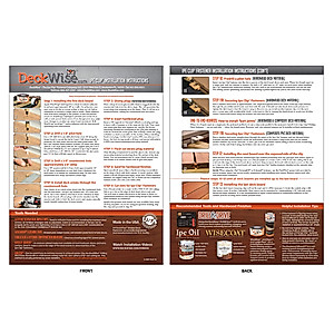 DeckWise (Black) Ipe Clip Extreme S Hidden Deck Fasteners, 5/32" Gap, Stainless Steel Black #8x2" Trim-Head Screws for 600 Sq.Ft. of AD and KD Hardwood, Thermal or Composite Decks (1050 Bucket)