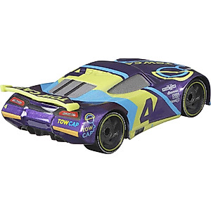 Disney Cars Toys J.d. Mcpillar, Miniature, Collectible Racecar Automobile Toys Based on Cars Toys Movies, for Kids Age 3 and Older, Multicolor