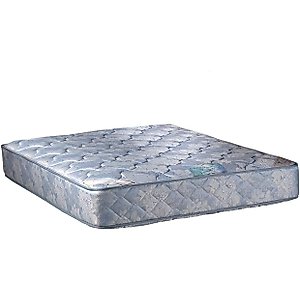 DS Solutions USA Chiro Premier 2-Sided Orthopedic (Blue Color) Full XL Mattress Only with Mattress Cover Protector