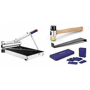 WORKPRO 13" Laminate Floor Cutter With WORKPRO Wood Flooring Installation Kit