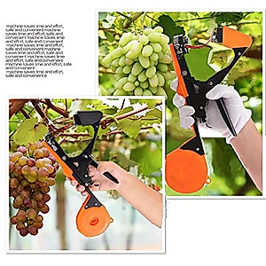 SUCA Plant Vine Tying Machine, Plant Tape Cattle Panels for Garden Trellis,Plant Tying toolwith 10000pcs Staples 24 Rolls Tape Plant Tape Gun for Grapes,tapener (tapetool set1pcs)