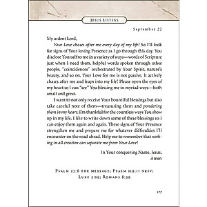 Jesus Listens: Daily Devotional Prayers of Peace, Joy, and Hope (A 365-Day Prayer Book)