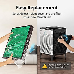 AIRMEGA Max 2 Air Purifier Replacement Filter Set for 300/300S