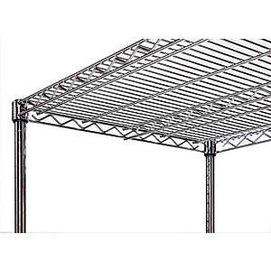 Tarrison Heavy Duty Wire Shelf, Chrome Finish, Silver (18L x 18W)