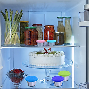 Pack of 6 Small Salad Dressing Container To Go 1.7oz+2.4oz Stainless Steel Sance Containers with Lids Reusable Condiment Containers for Lunch Box Picnic Travel Office