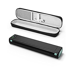 Phomemo Portable Printer - Portable Printer Wireless for Travel Compatible with iOS and Android & Laptop, Mini Bluetooth Mobile Printer Support 8.5" X 11" Letter Papers, Thermal Printer with 1 Case