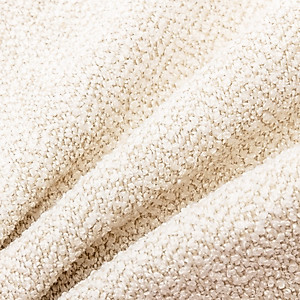 Zesthouse Modern Desk Chair No Wheels, Swivel Vanity Chair with Hollow Back, Armless Home Office Chair for Girls Women, Beige Linen Fabric Computer Task Chair for Bedroom