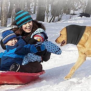 Quiet Ears Covers for Dogs 3pcs,Dog Snoods Ear Covers for Noise,Grooming and Force Drying Miracle Tool for Anxiety Relief & Calming Dogs(Grey+Pink+Purple)