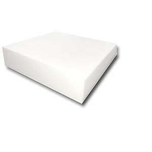FoamTouch Upholstery Foam Cushion High Density, 6" H X 24" W X 24" L