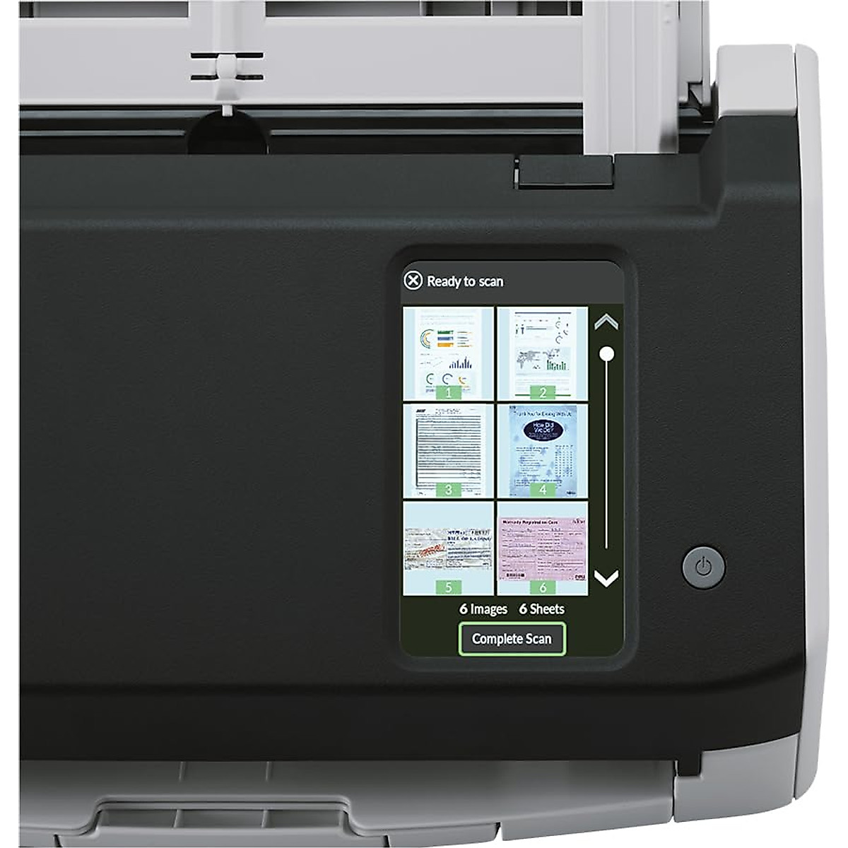 RICOH fi-8040 Fast Front Office & Desktop Document, Receipt, ID Card Scanner with 50 Page Auto Feeder and PC-Less DirectScan Capability