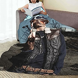 Flannel Blanket August Alsina Soft Lightweight Throw Blanket Warm Durable Sofa Couch Decor Beding 50"X40"