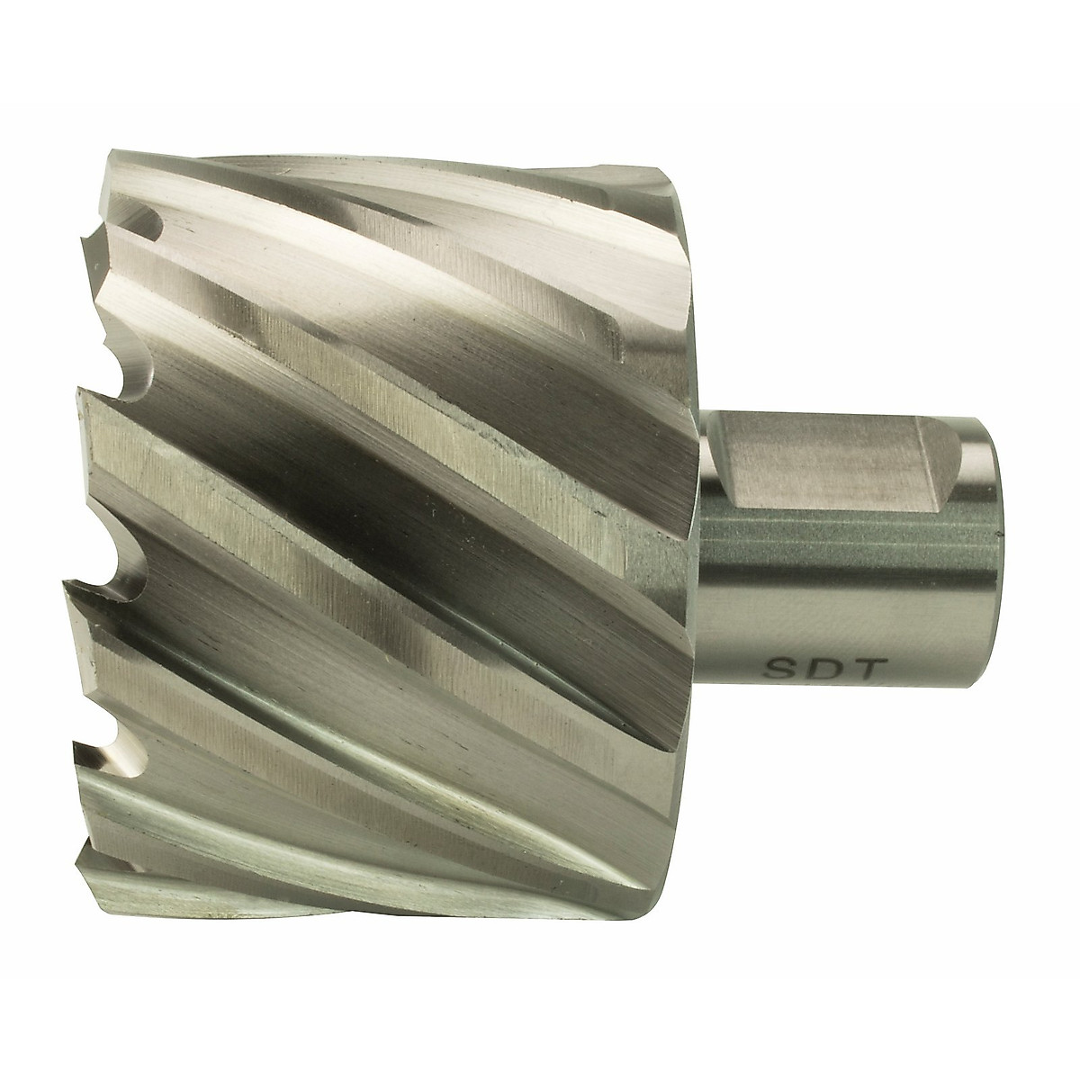 Steel Dragon Tools 2-1/16" x 1" High Speed Steel Annular Cutter with 3/4" Weldon Shank