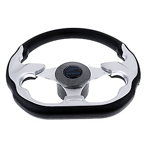 freneci 3 Spoke Yacht Marine Boat Speedboat Steering Wheel 3/4" Tapered