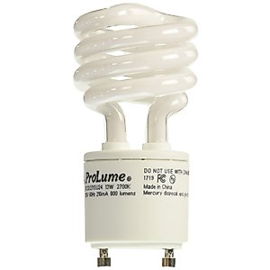 ProLume Prolumeme CFL13/27/GU24 46506 13W T2 Spiral 2700K GU24