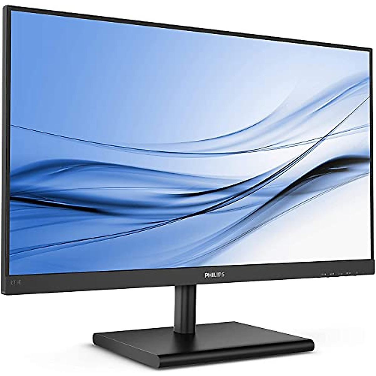 PHILIPS 27 Inch 2021 Computer Monitors Frameless Monitor, 27" Full HD IPS, 124% sRGB, FreeSync 75Hz, VESA, 4ms Response Time, VGA, HDMI, Black w/ 4K HDMI (1-Pack)