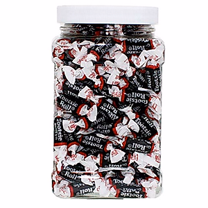 Tootsie Roll Midgees (Mini) Size 1.5LB - Original Individually Wrapped Tootsie Roll in 48 FL OZ Gift Ready Reusable Square Jar