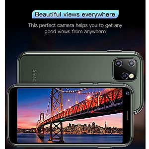 Sudroid Unlocked Mini Smartphone, 2.5 Inch The World's Smallest Cell Phone 3G Network Premium Child Phone Quad Core Small Phone (White)