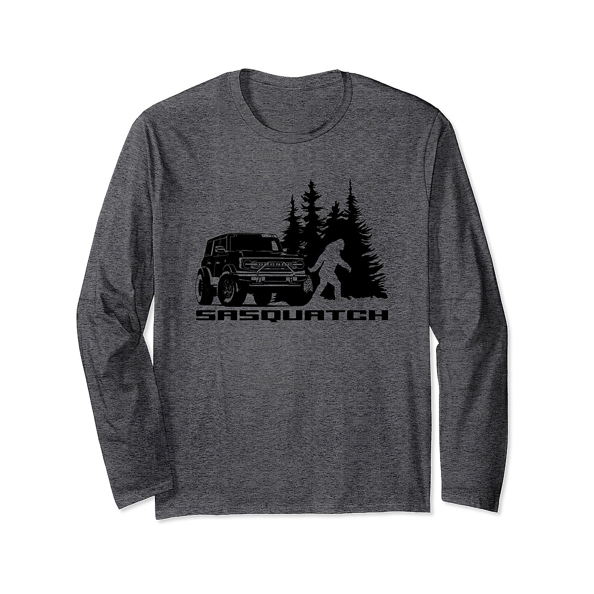 Ford Bronco Sasquatch Long Sleeve T-Shirt