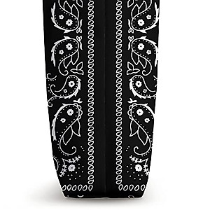 Black bandana design gangster hip hop street wear gangsta Tote Bag