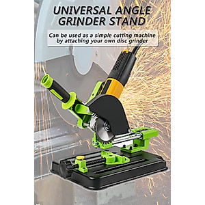 Angle Grinder Fixed Universal Bracket Table Saw Multifunctional Desktop Pull RodAngle Grinding Machine Stand for 100mm、115mm、125 mmAngle Grinder Metalworking Home DIY Easy Cutting Rebar