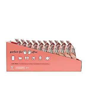 The Honest Company Sanitizing Alcohol Wipes, Grapefruit Grove, 15 Count (Pack of 10)