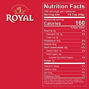 Royal White Basmati Rice, 10lb