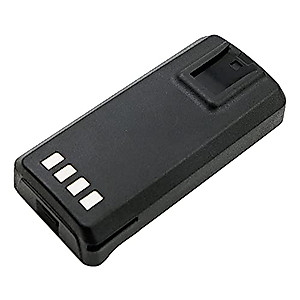 Replacement Battery for Motorola CP185 CP1200 CP1300 CP1600, fits Part No PMNN4476A PMNN4082 PMNN4081AR, 7.5V 2600mAh