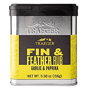 Traeger Grills SPC176 Fin and Feather Rub with Garlic, Onion, & Paprika