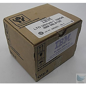 IBM 08L9120 LTO-1 Ultrium-1 Data Cartridges Qty 5 Per Box