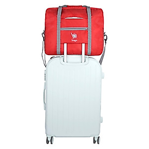 Bago Personal Item Travel Bag For Airlines - Fits As 18x14x8 inches Travel Bag Spirit & Frontier Airlines - Foldable Duffle Bag For Travel - Personal Item Bag Small Carry On Bag For Air Travel