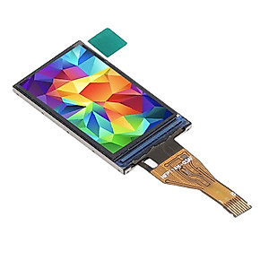IPS Display Module, 2Pcs ST7789V Drive Non Radiation 135x240 Resolution IPS Display Module Compact SPI Interface Saturated Energy Saving for Controller Board